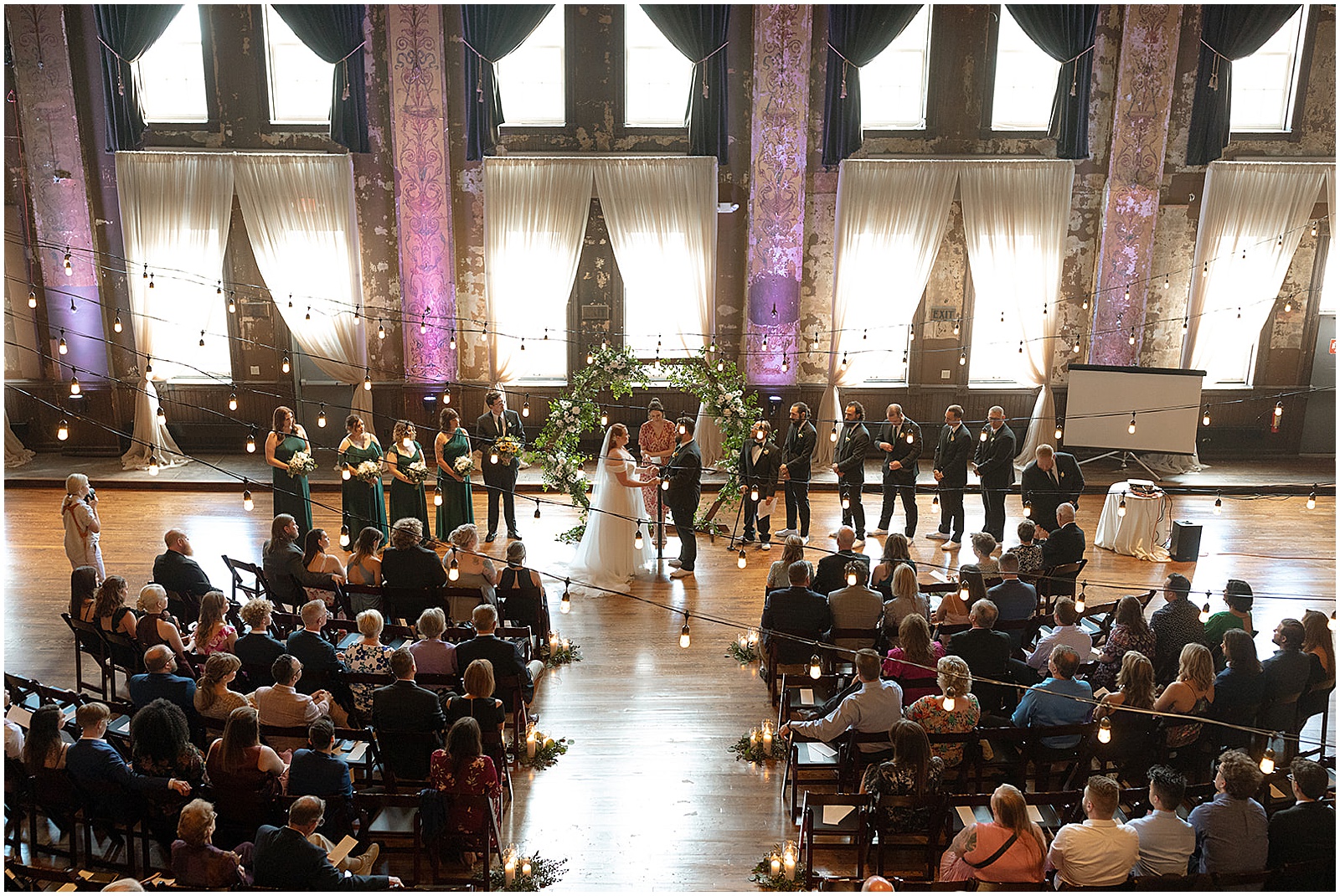 Turner Hall Wedding Inspired by Old Hollywood - lomccarville.com